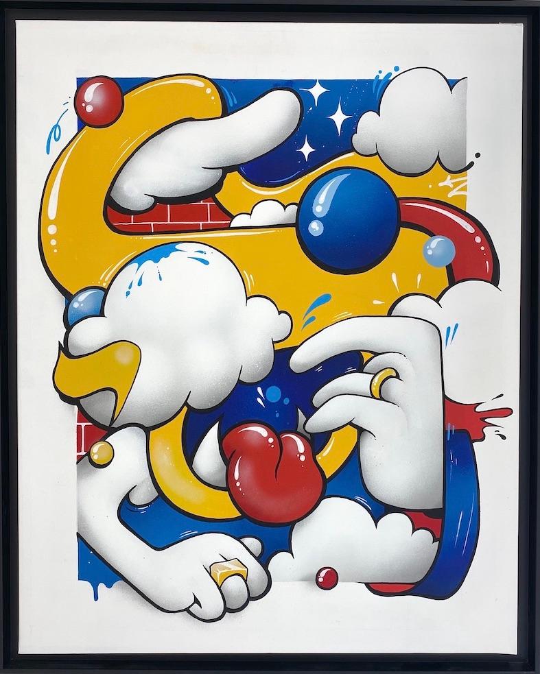 Acrylic Cartoon Paintings - 656 For Sale on 1stDibs | cartoon acrylic ...