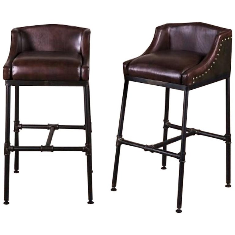 Pipework Steamer Bar Stool, 20th Century For Sale at 1stDibs