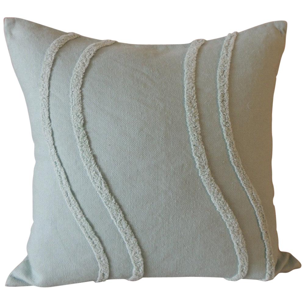 18th Century Aubusson Tapestry Square Decorative Pillow at 1stDibs