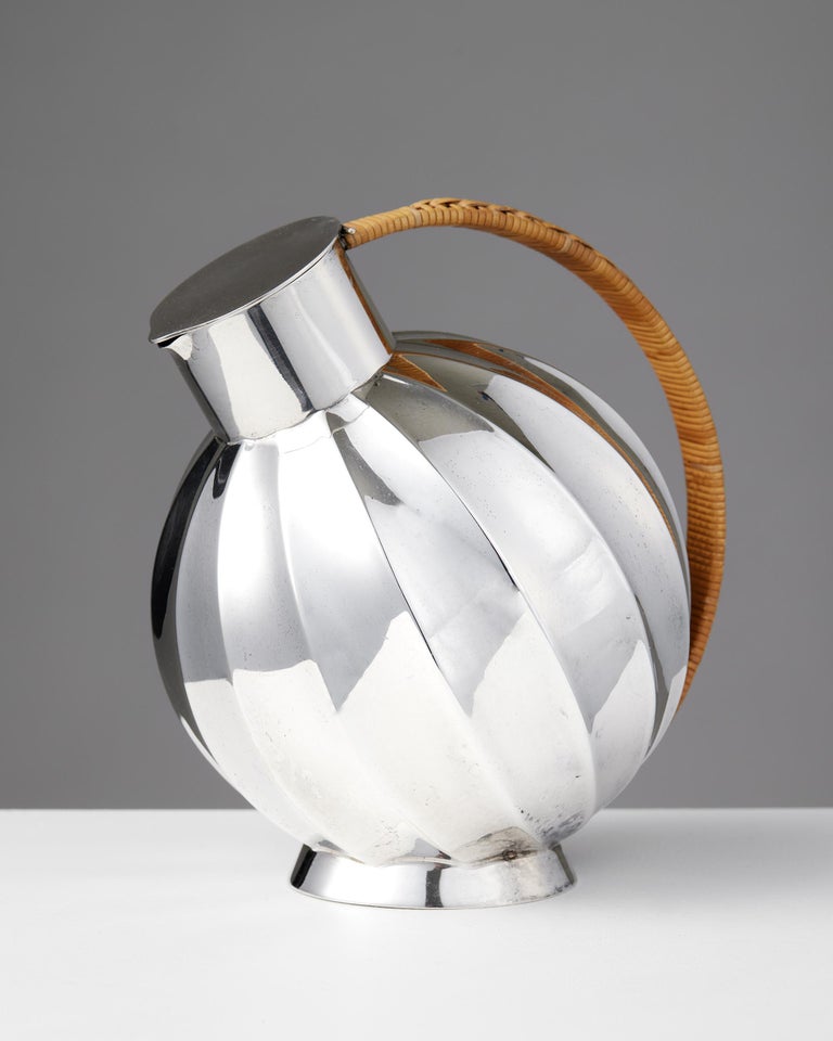 Pitcher Designed by Sylvia Stave for CG Hallberg, Sweden, 1930s For ...