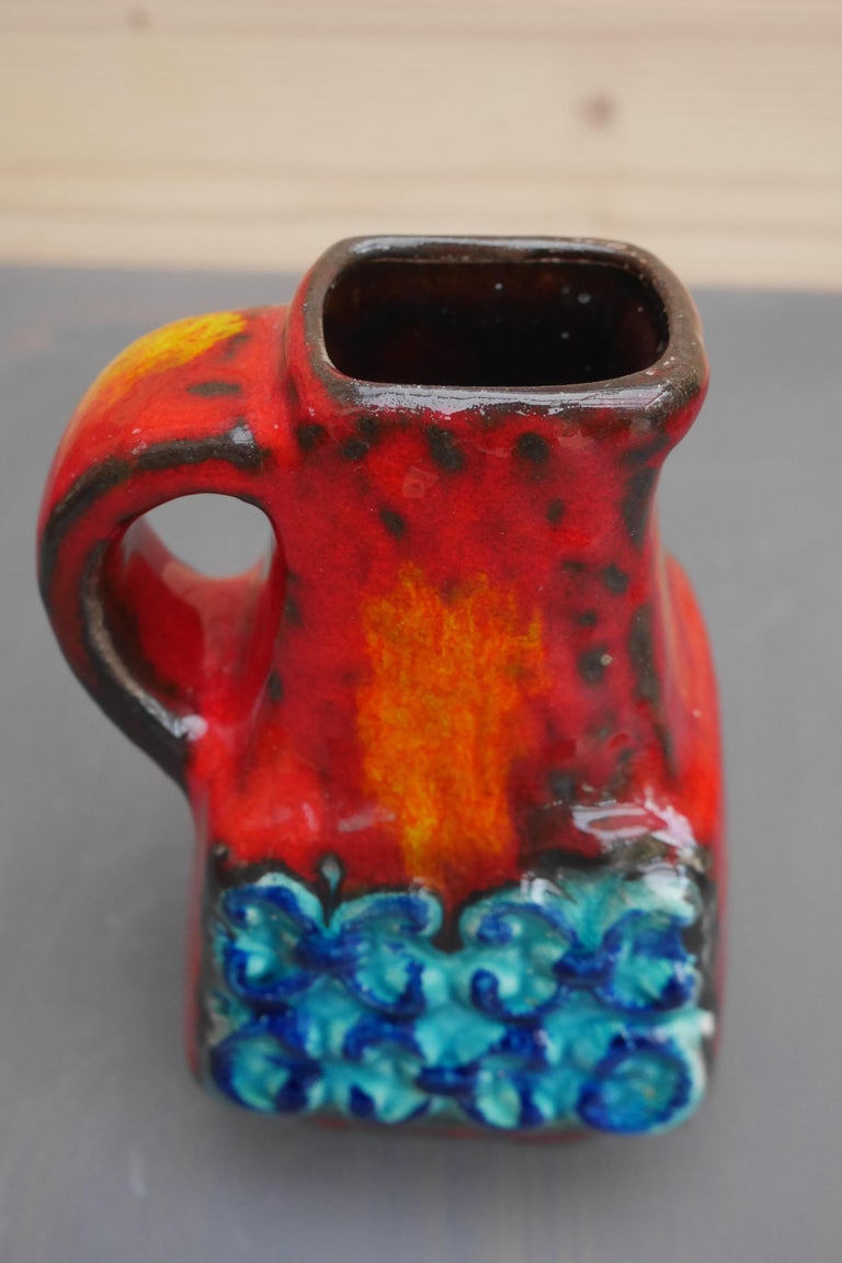 Pitcher or Vase from West Germany, 1970s For Sale at 1stDibs