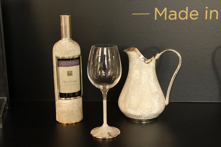 Pitcher, Solid pure silver, Star dust, 2019, Italy For Sale at 1stDibs