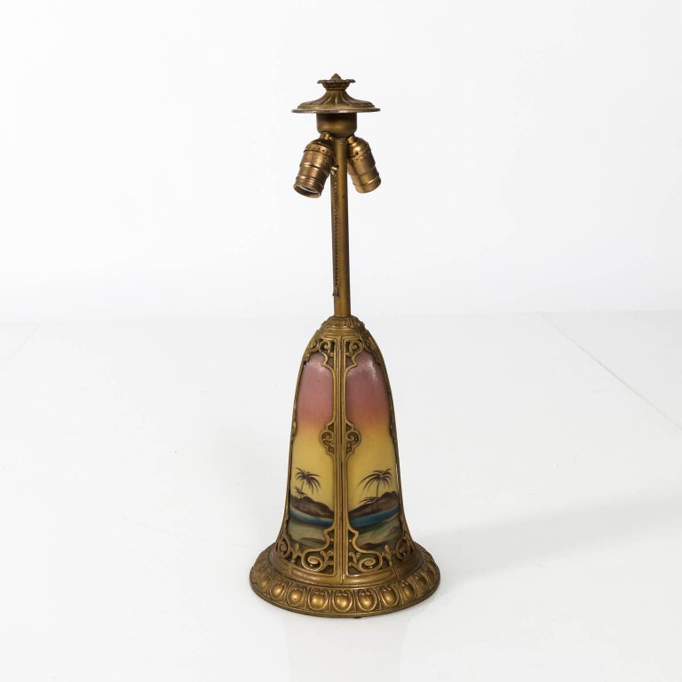 Pittsburgh Style Desert Lamp, circa 1915 at 1stDibs