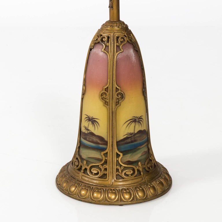 Pittsburgh Style Desert Lamp, circa 1915 at 1stDibs