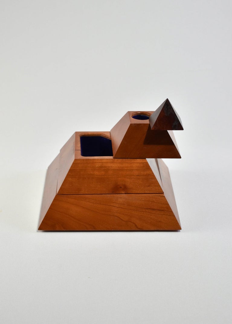 Pivoting Pyramid Box at 1stDibs