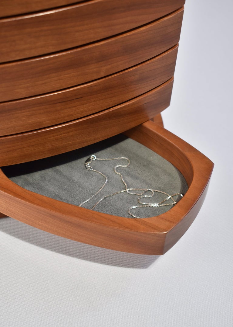 Pivoting Wooden Jewelry Box at 1stDibs