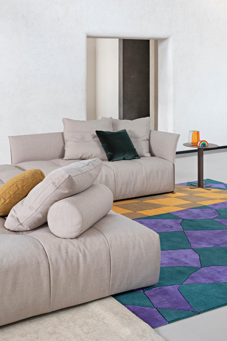 Pixel Sectional Sofa in Patchwork Upholstery by Sergio Bicego For Sale ...