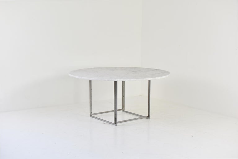 ‘PK54’ Dining Table by Poul Kjaerholm for Fritz Hansen, Denmark 1985 at ...