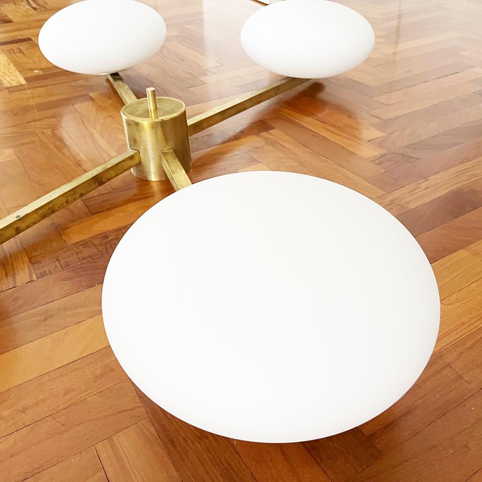 Plafoniera a raggi in stile Angelo Lelli -Design- For Sale at 1stDibs