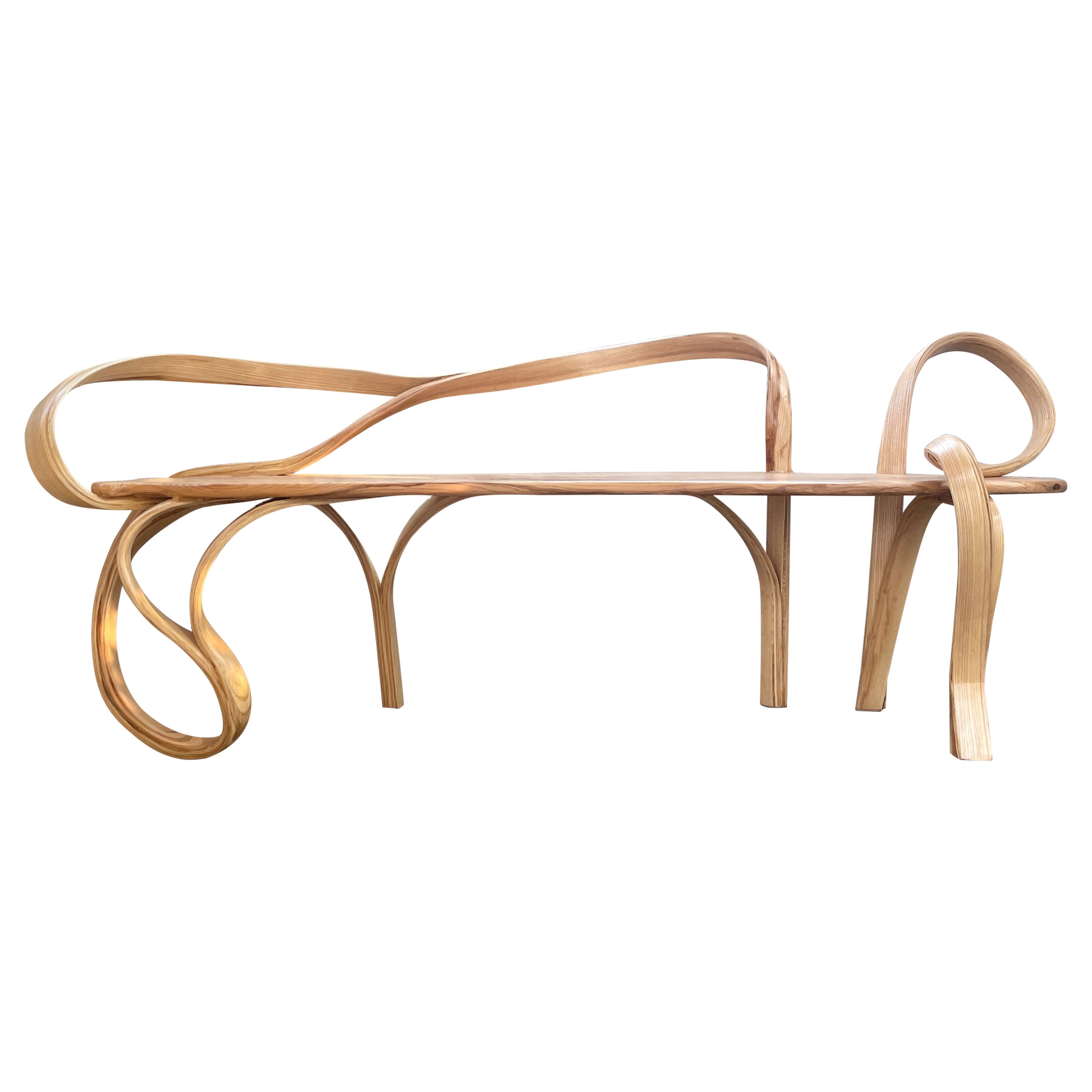 Sculpted Double Seat Floating Divan by Chiel Kuijl For Sale at 1stDibs ...