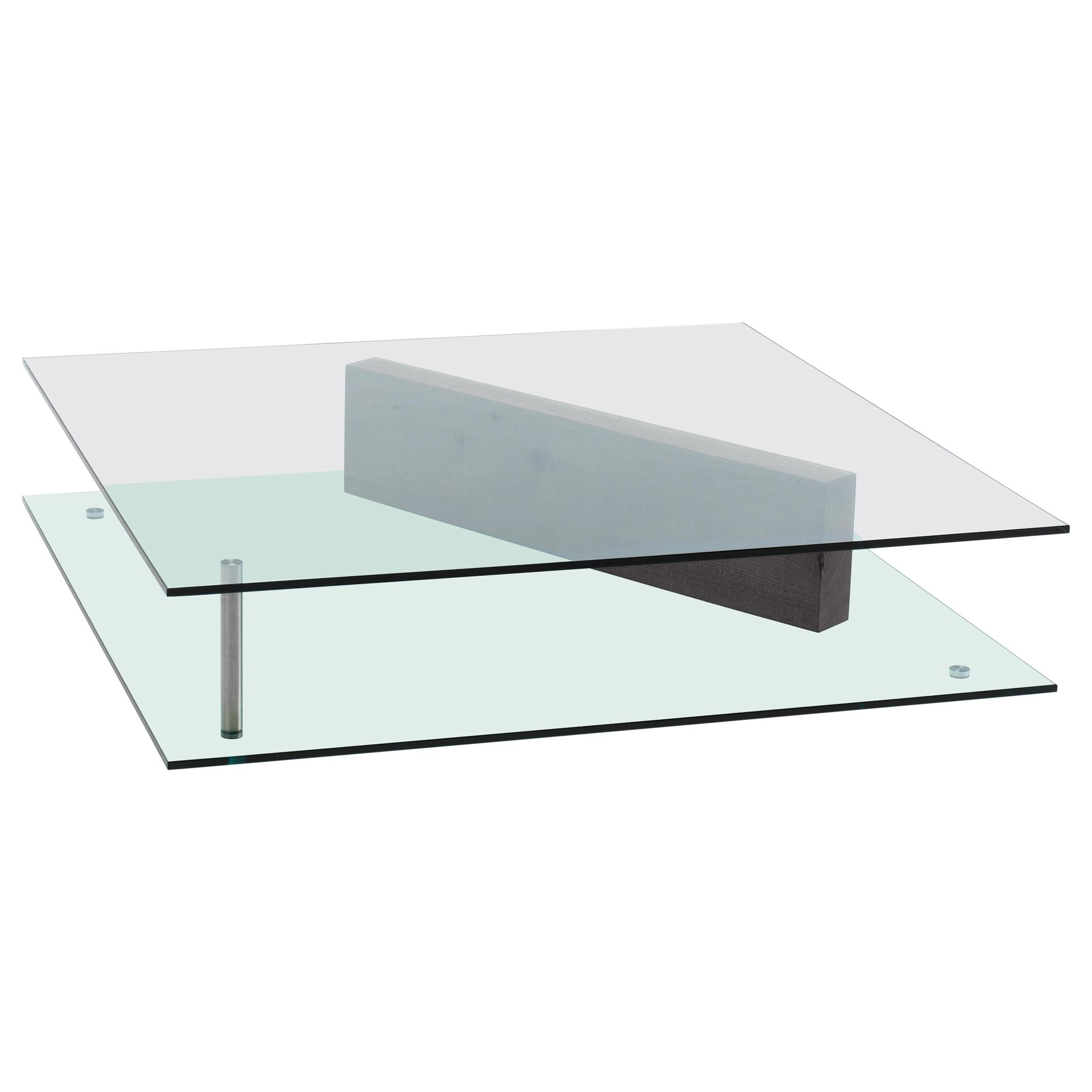 Plane Table in Walnut and Glass by Massimo Mariani and Living Divani ...
