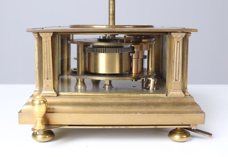 VIDEO* Planetarium, Tellurium Clock with Rotating Globe, London ...