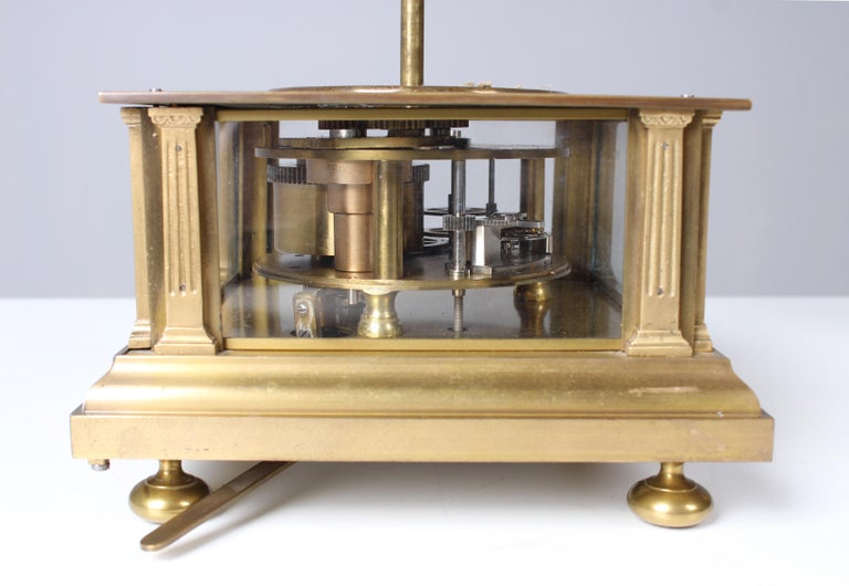 VIDEO* Planetarium, Tellurium Clock with Rotating Globe, London ...