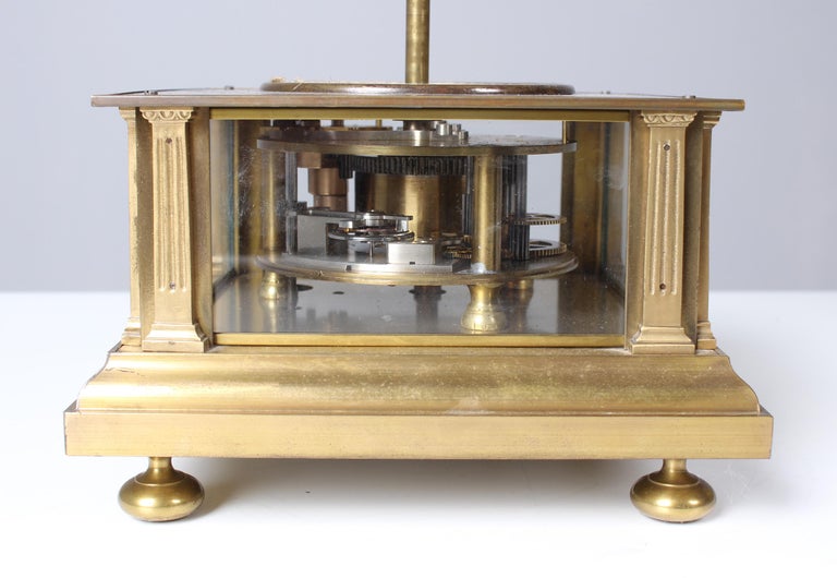 VIDEO* Planetarium, Tellurium Clock with Rotating Globe, London ...