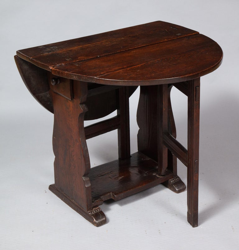 Plank End Gateleg Table For Sale at 1stDibs
