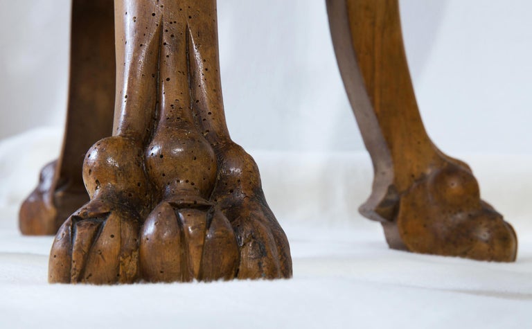 Plant Stand Side Table Lion Claw Bronzes Dragon Chinoiserie Baroque ...