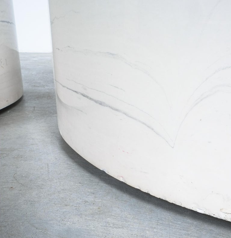 Planter Black White Cast Marble Jardinière Pot, Austria, circa 1960 For ...