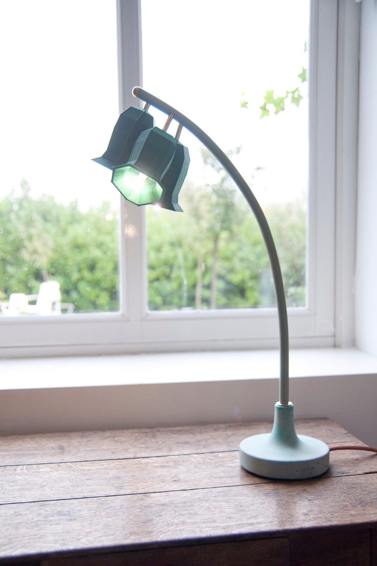 Plant Lamp Table Green For Sale at 1stDibs