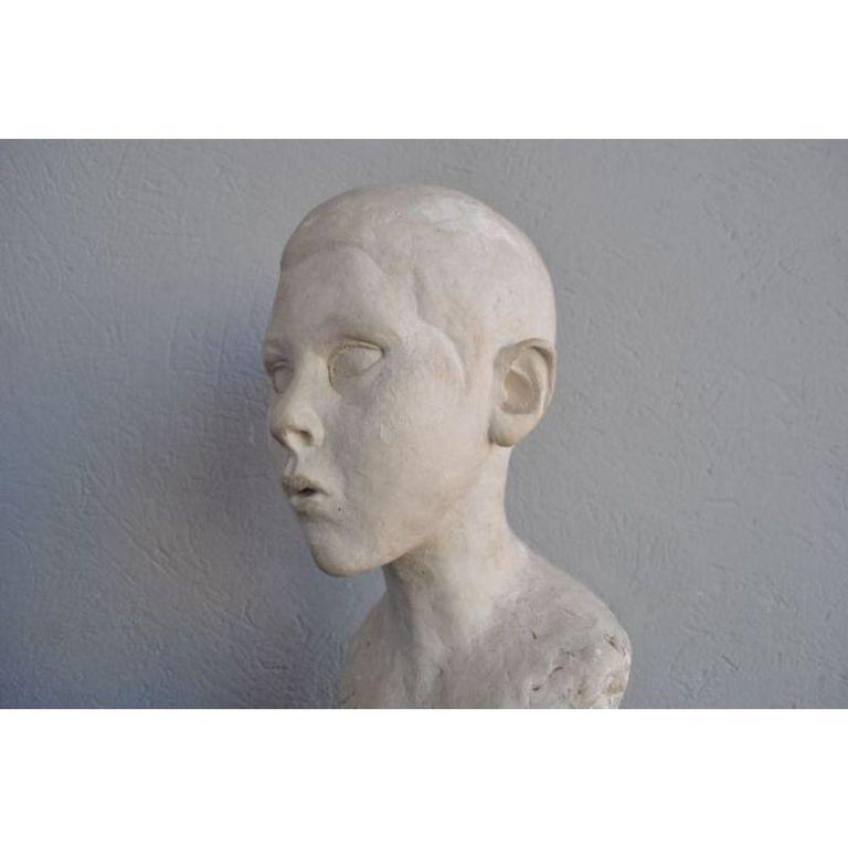 Plaster Bust of a Child, circa 1900 For Sale at 1stDibs