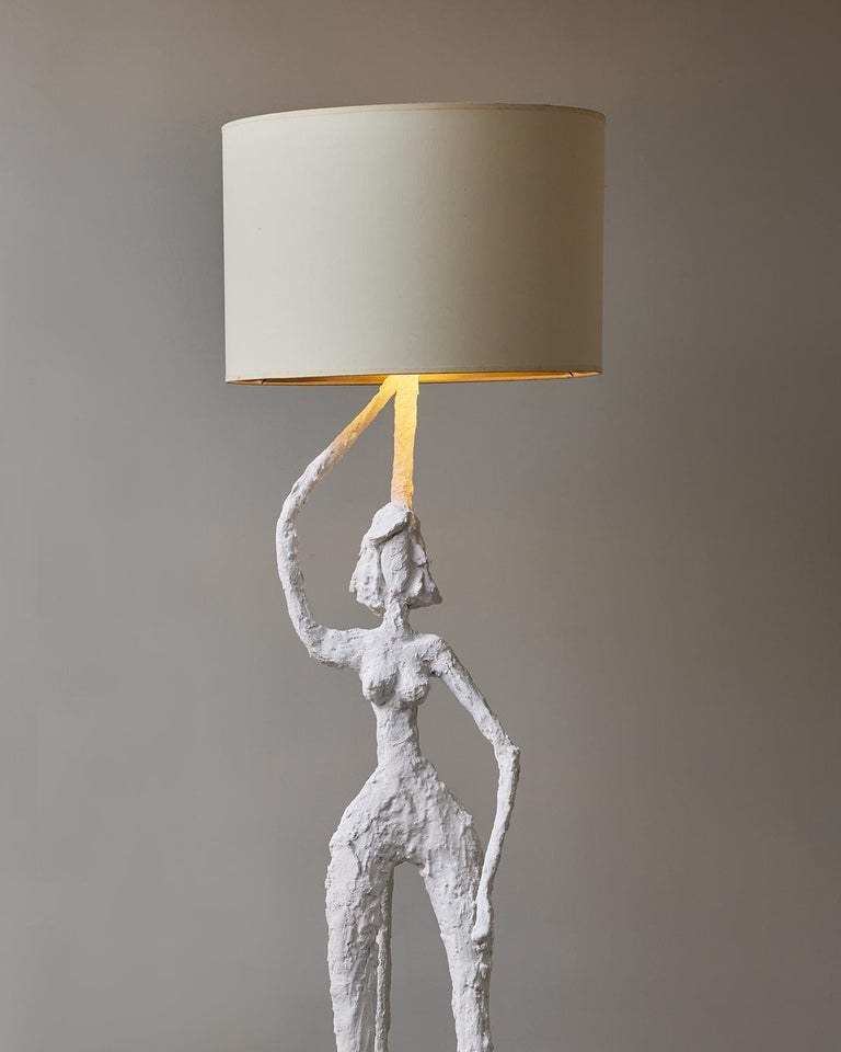 Plaster Characters Floor Lamps by Glustin Luminaires For Sale at 1stDibs