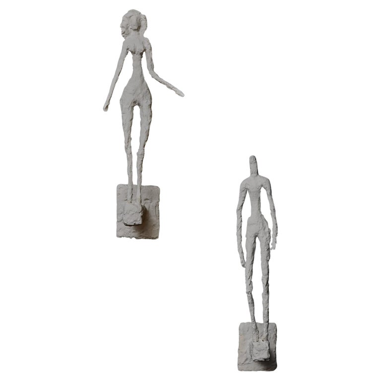 Plaster Characters Wall Sconces by Glustin Luminaires For Sale at 1stDibs