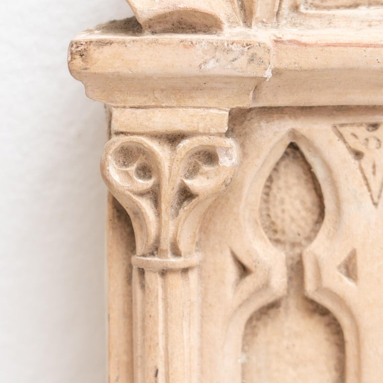 Plaster Church Traditional Artwork, circa 1950 at 1stDibs