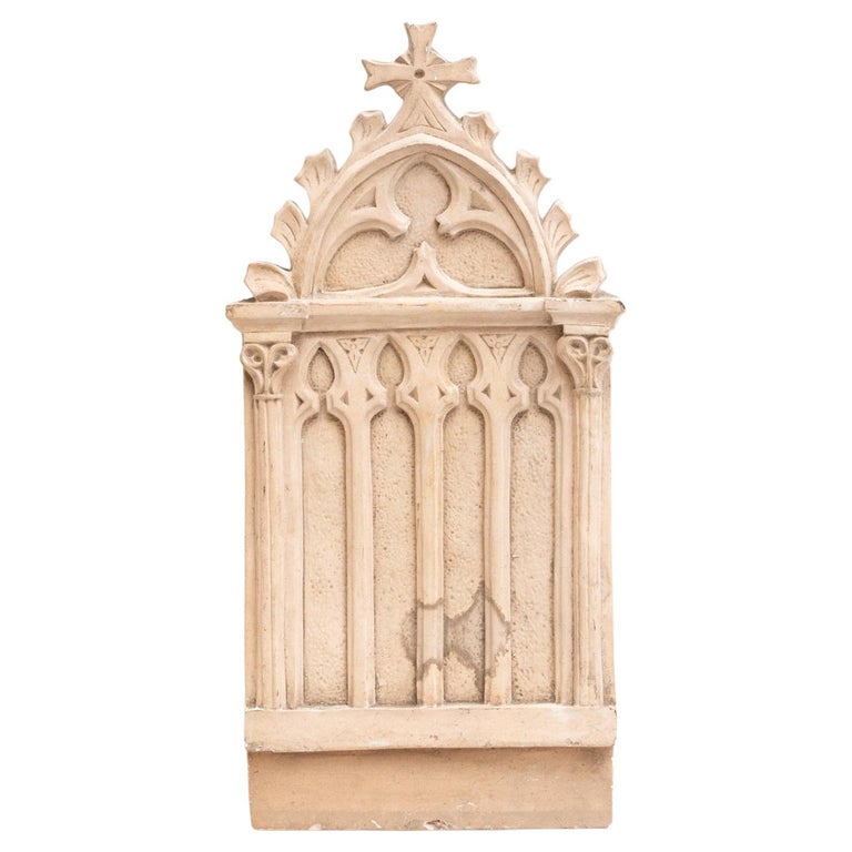 Plaster Church Traditional Artwork, circa 1950 at 1stDibs