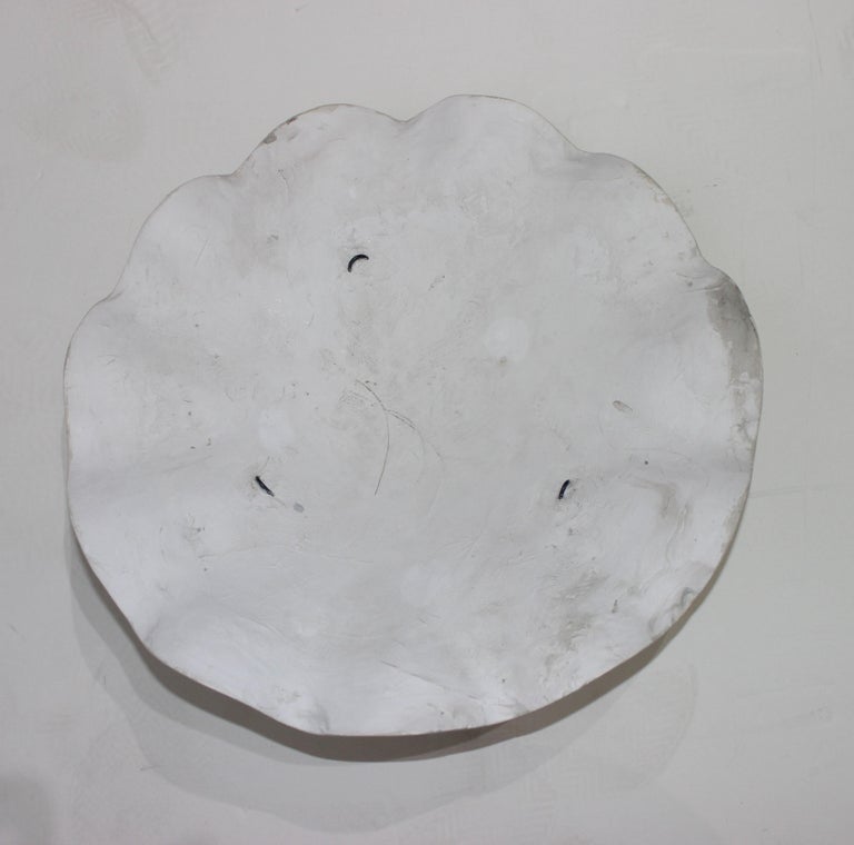 Plaster Clam Shell Chandelier by Casella at 1stDibs