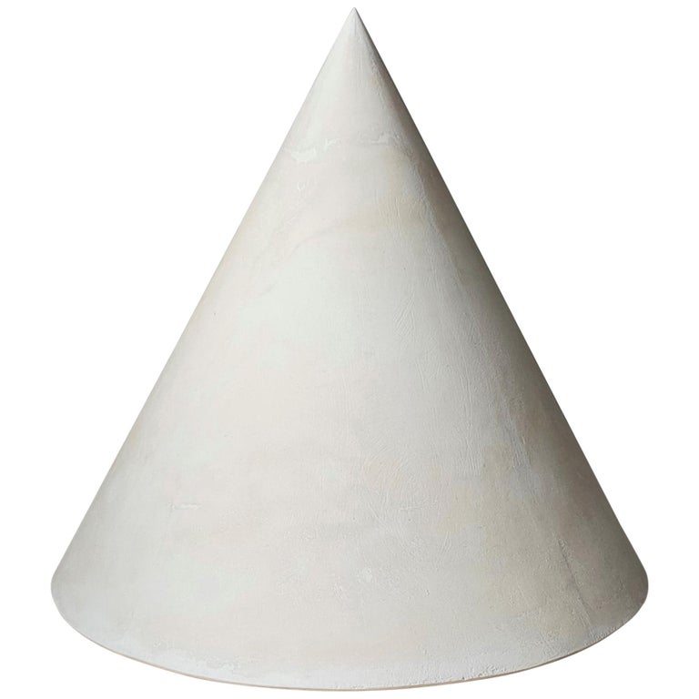 Plaster Decorative Pyramid by Facto Atelier Paris, France, 2020 at 1stDibs