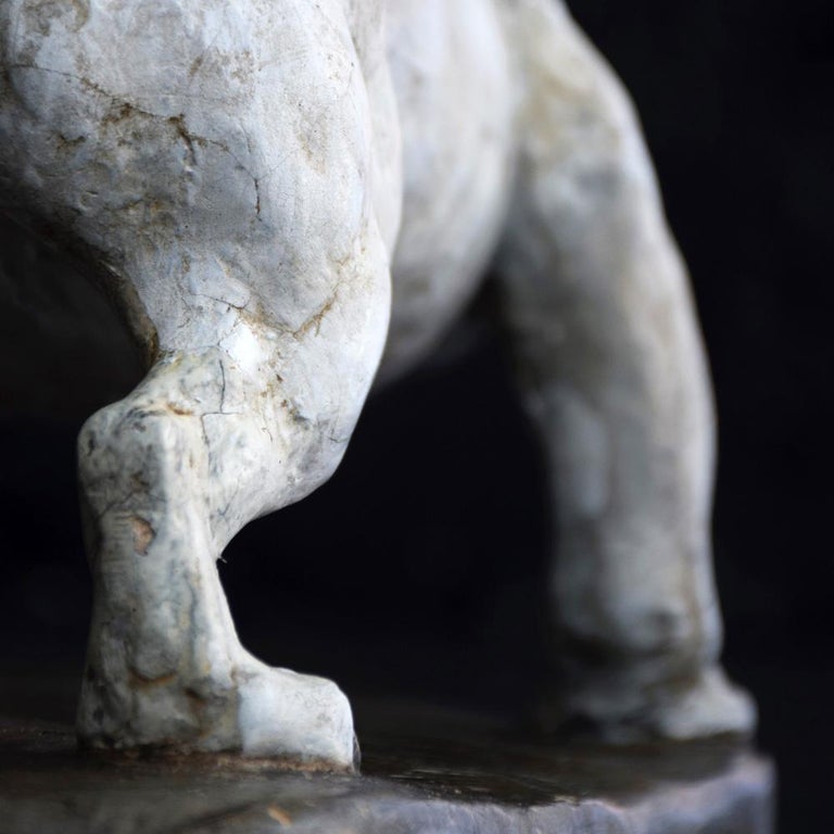 Plaster English Bull Dog Statue at 1stDibs | english bull terrier ...
