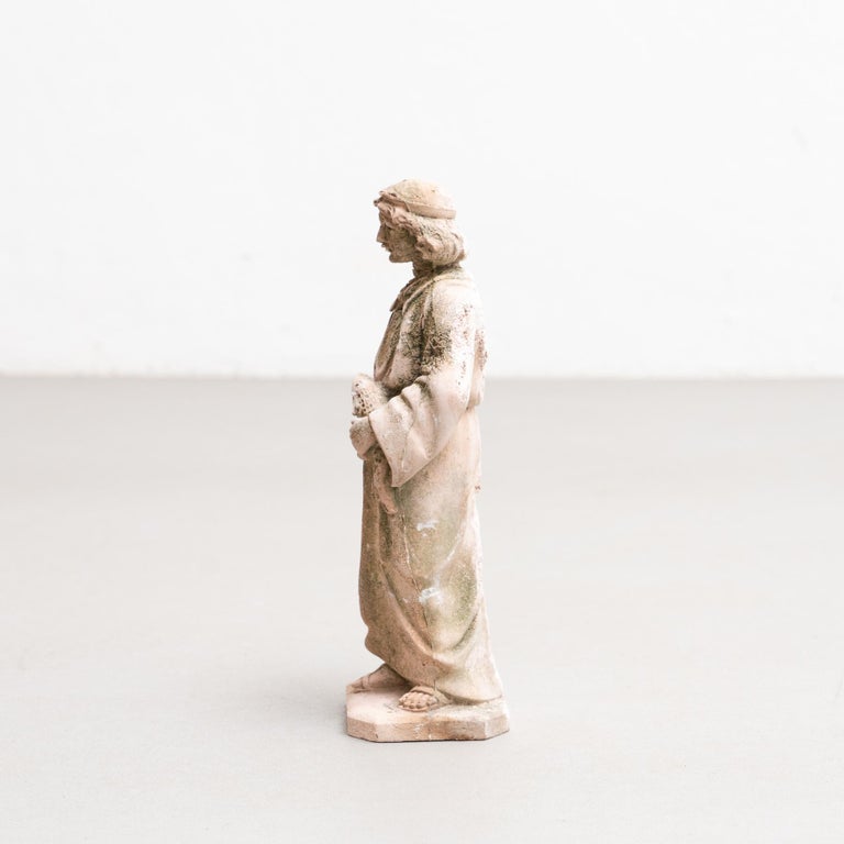 Plaster Jesus Traditional Figure, circa 1950 For Sale at 1stDibs