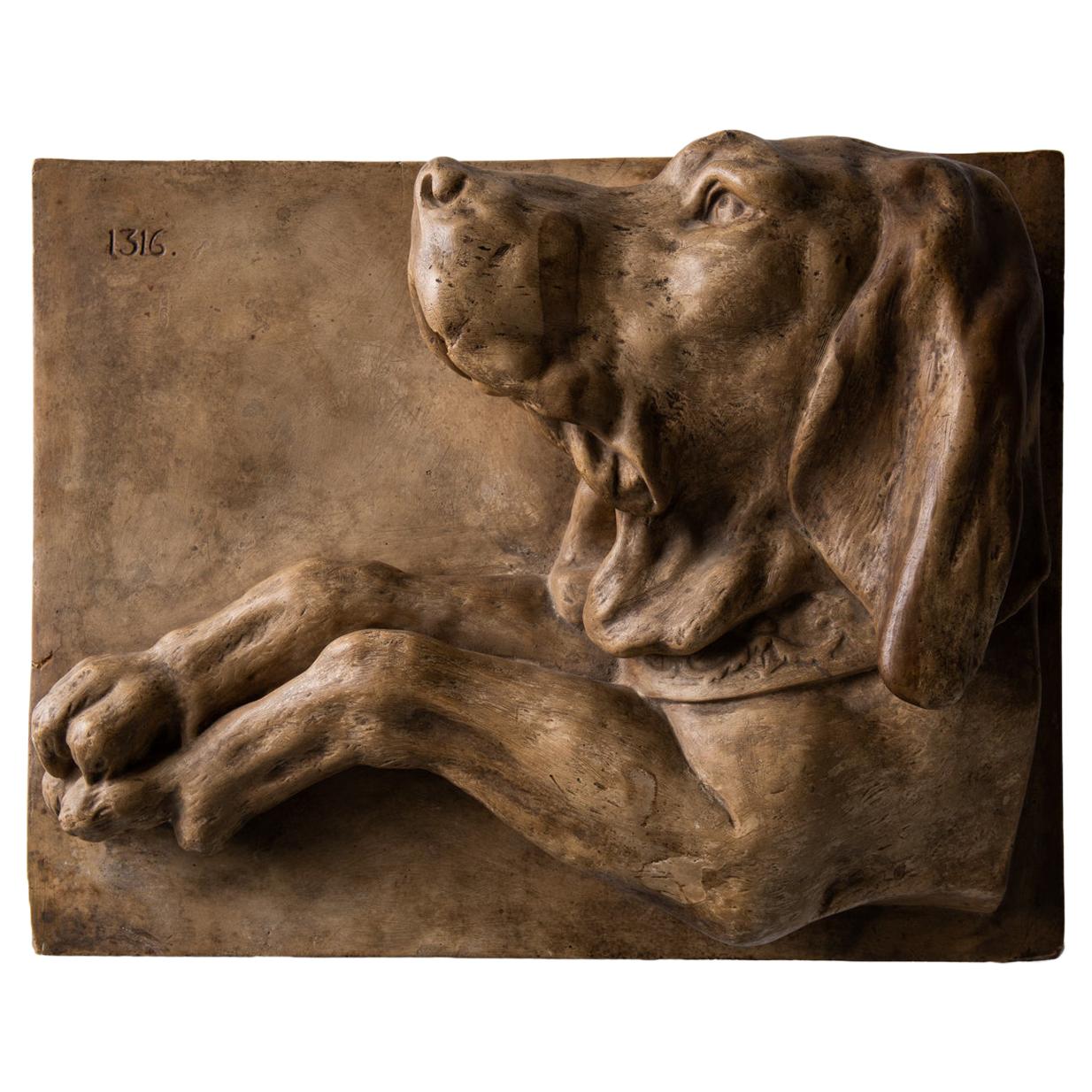 Plaster Relief Sculpture of Young Girl after Velazquez at 1stdibs