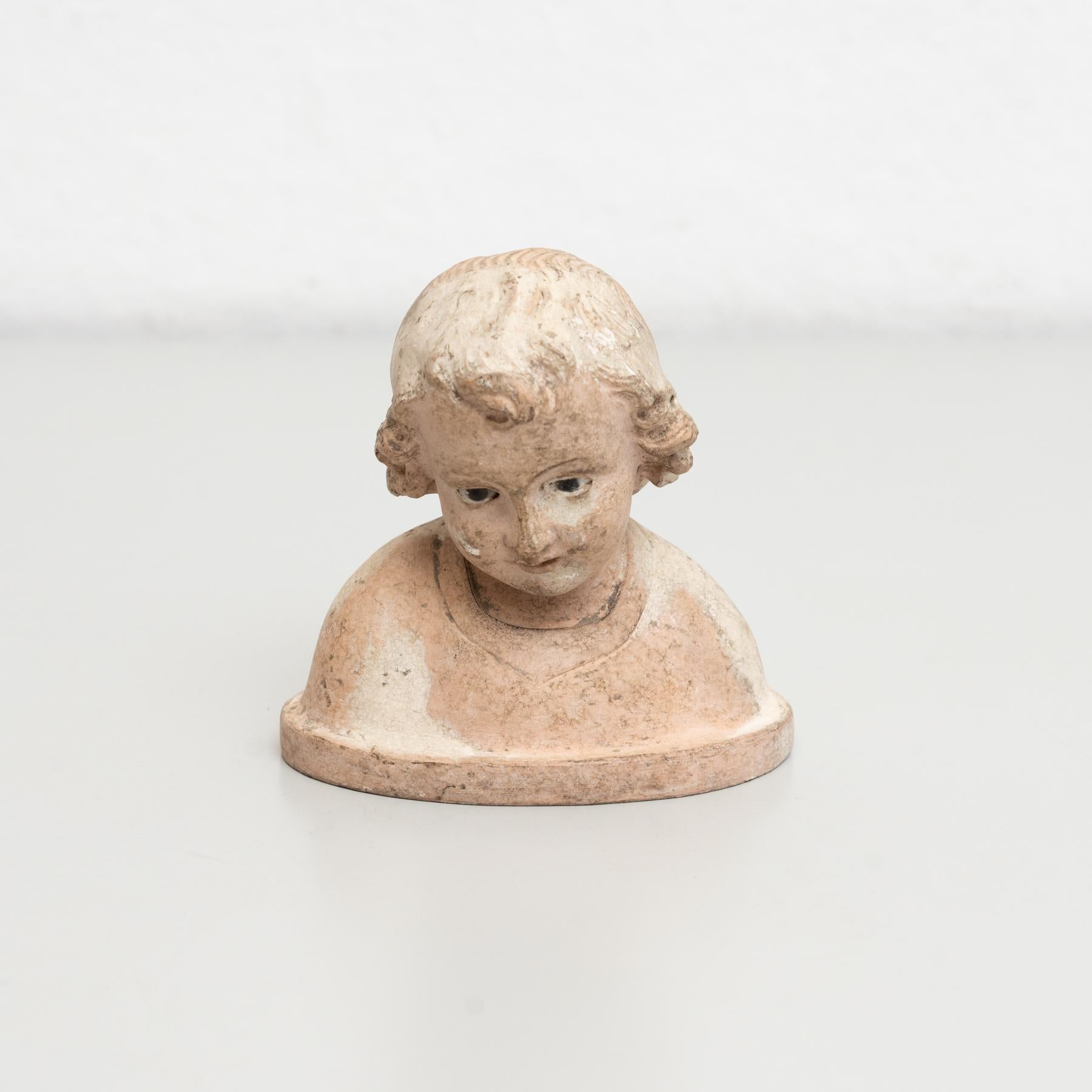 Plaster Religious Baby Jesus Traditional Figure, circa 1950 at 1stDibs