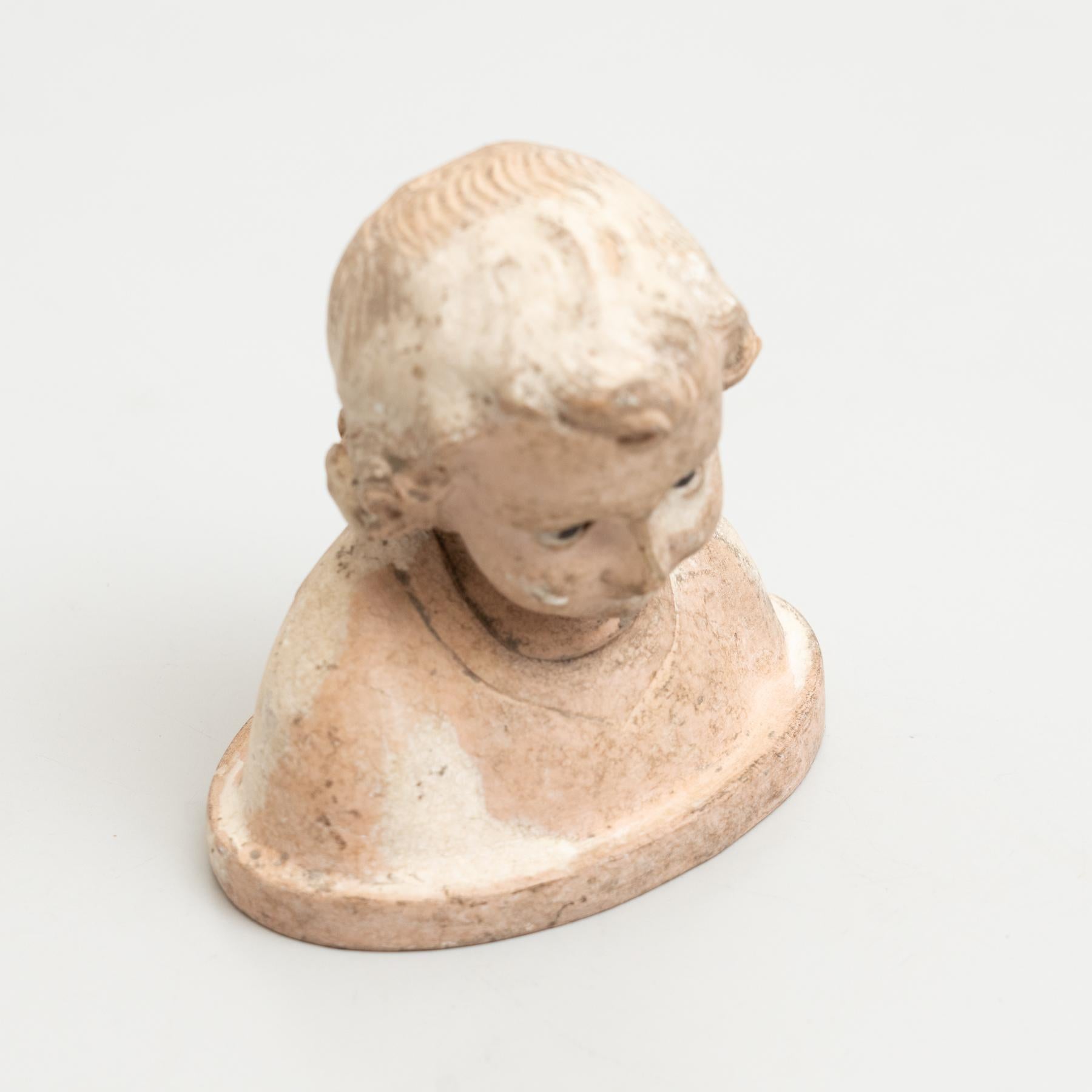 Plaster Religious Baby Jesus Traditional Figure, circa 1950 at 1stDibs