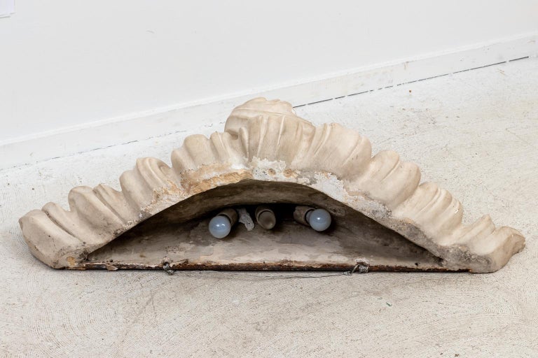 Plaster Sconce Lamp by Serge Roche at 1stDibs