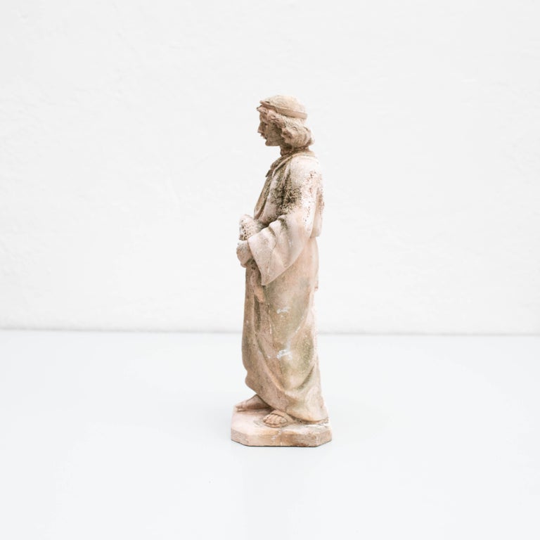 Plaster Traditional Figure, circa 1930 For Sale at 1stDibs