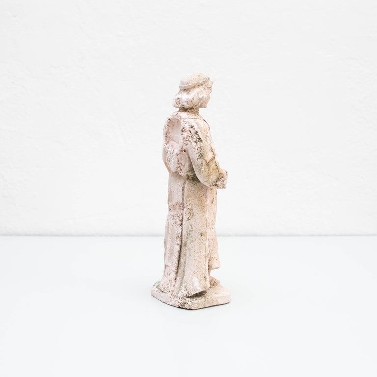 Plaster Traditional Figure, circa 1930 For Sale at 1stDibs