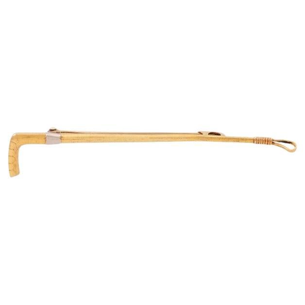 Plastic Brooch 'Whip' For Sale at 1stDibs