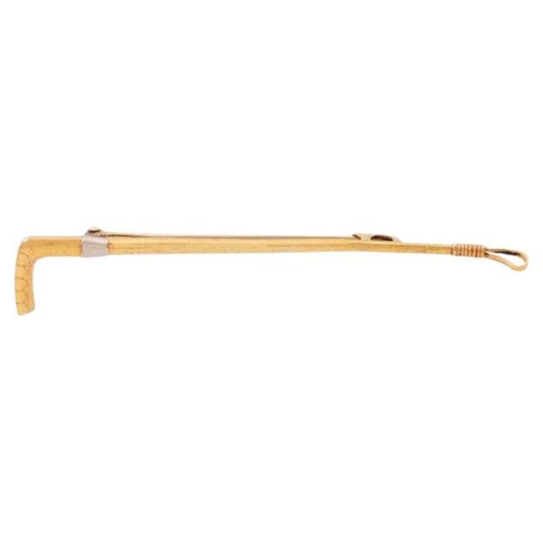 Plastic Brooch 'Whip' For Sale at 1stDibs