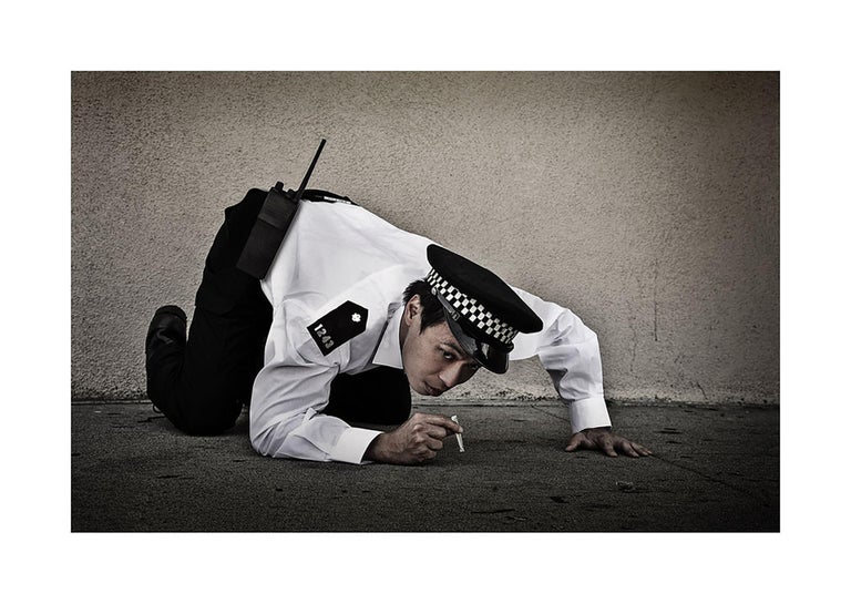 Plastic Jesus - "Coke Cop" - Limited Edition Fine Art Print For Sale at ...