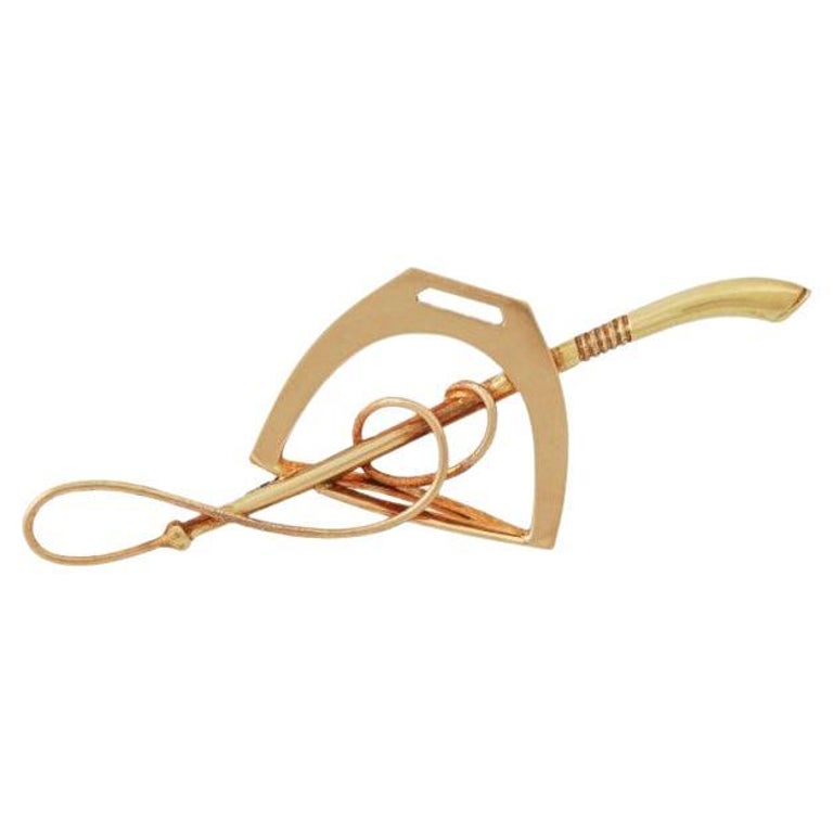 Plastron Needle 'Note Key and Stirrups' For Sale at 1stDibs