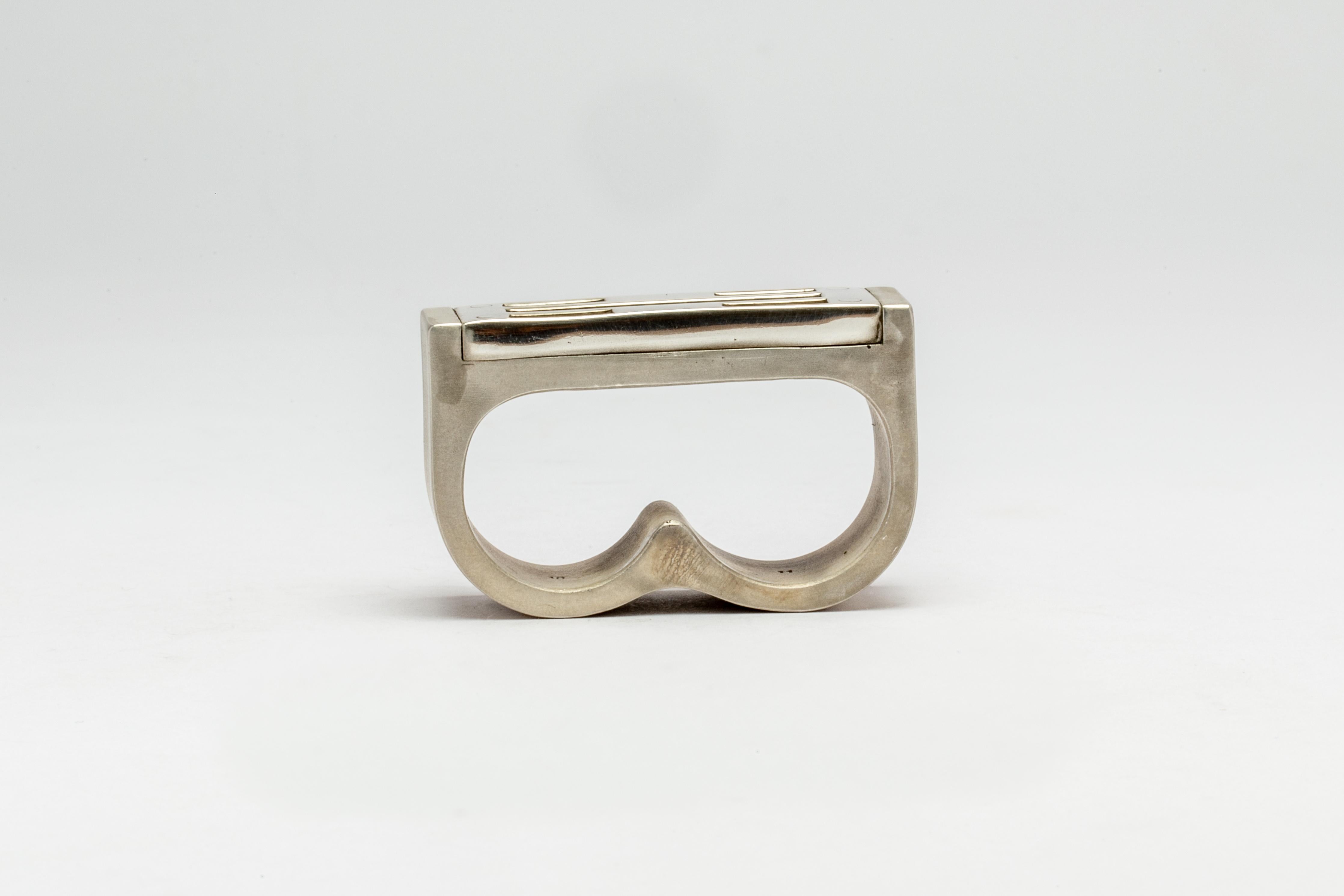 Customizable Plate Ring Double (SUGERMANS, 17mm, DA+PA) For Sale at 1stDibs