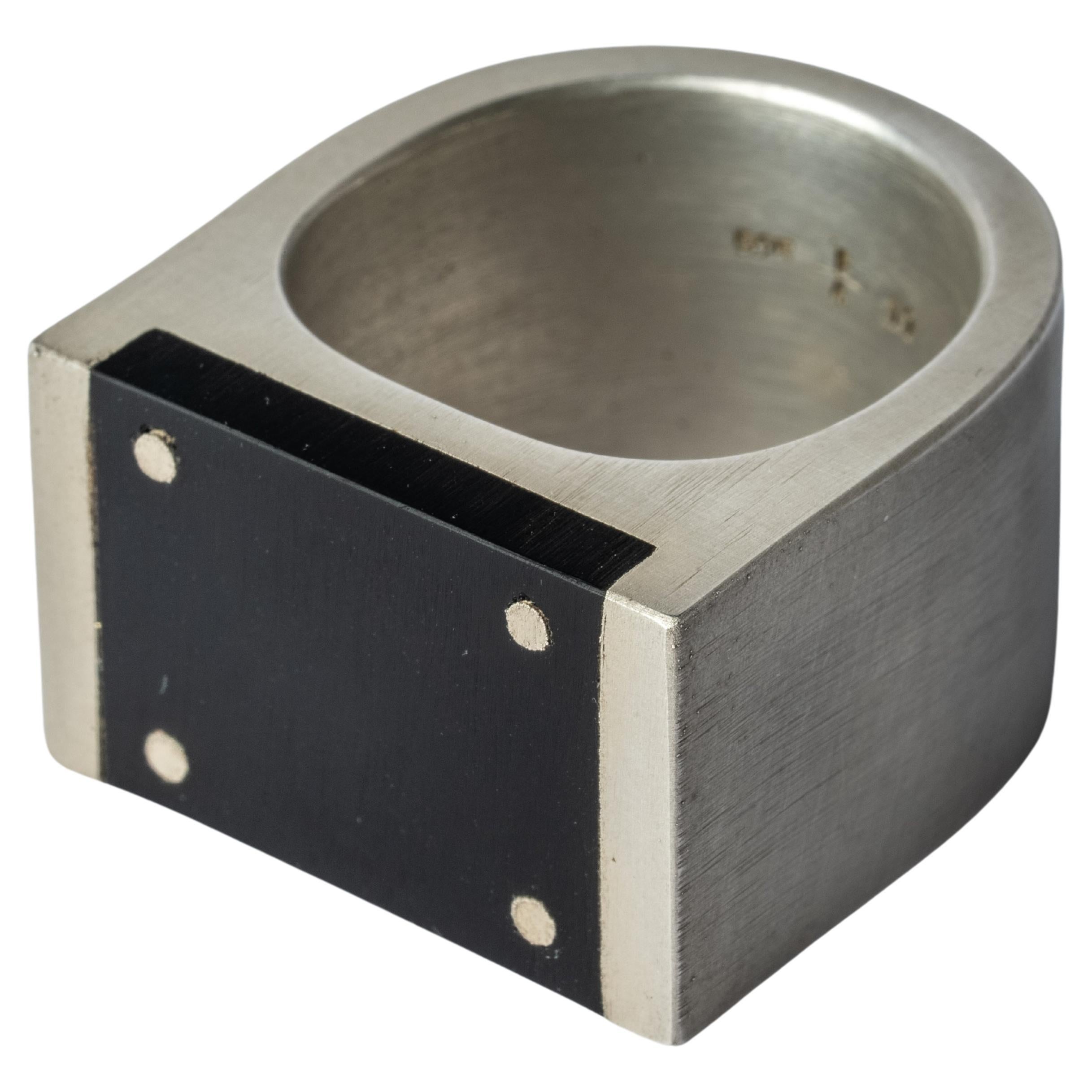 Customizable Plate Ring Single (17mm, DA+MJET) For Sale at 1stDibs