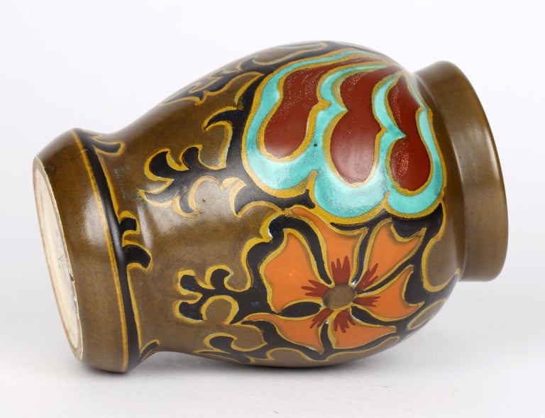 Plateelbakkerij Zuid-Holland 'PZH' Dutch Gouda Art Deco Silvia Pattern ...