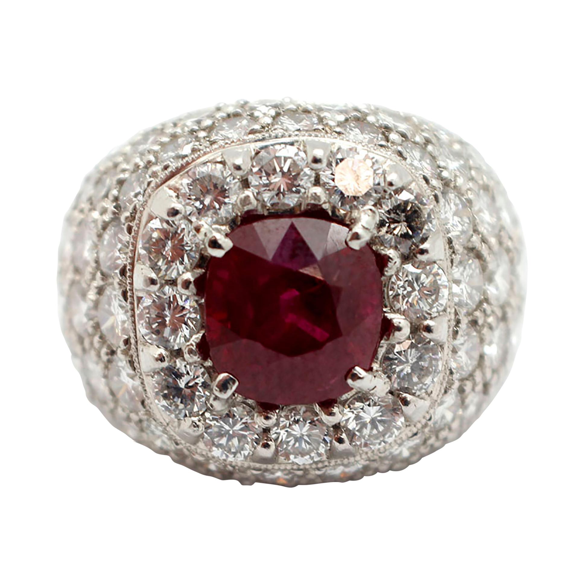 Extremely Rare Antique 9.50 Carat Diamond Ring at 1stDibs