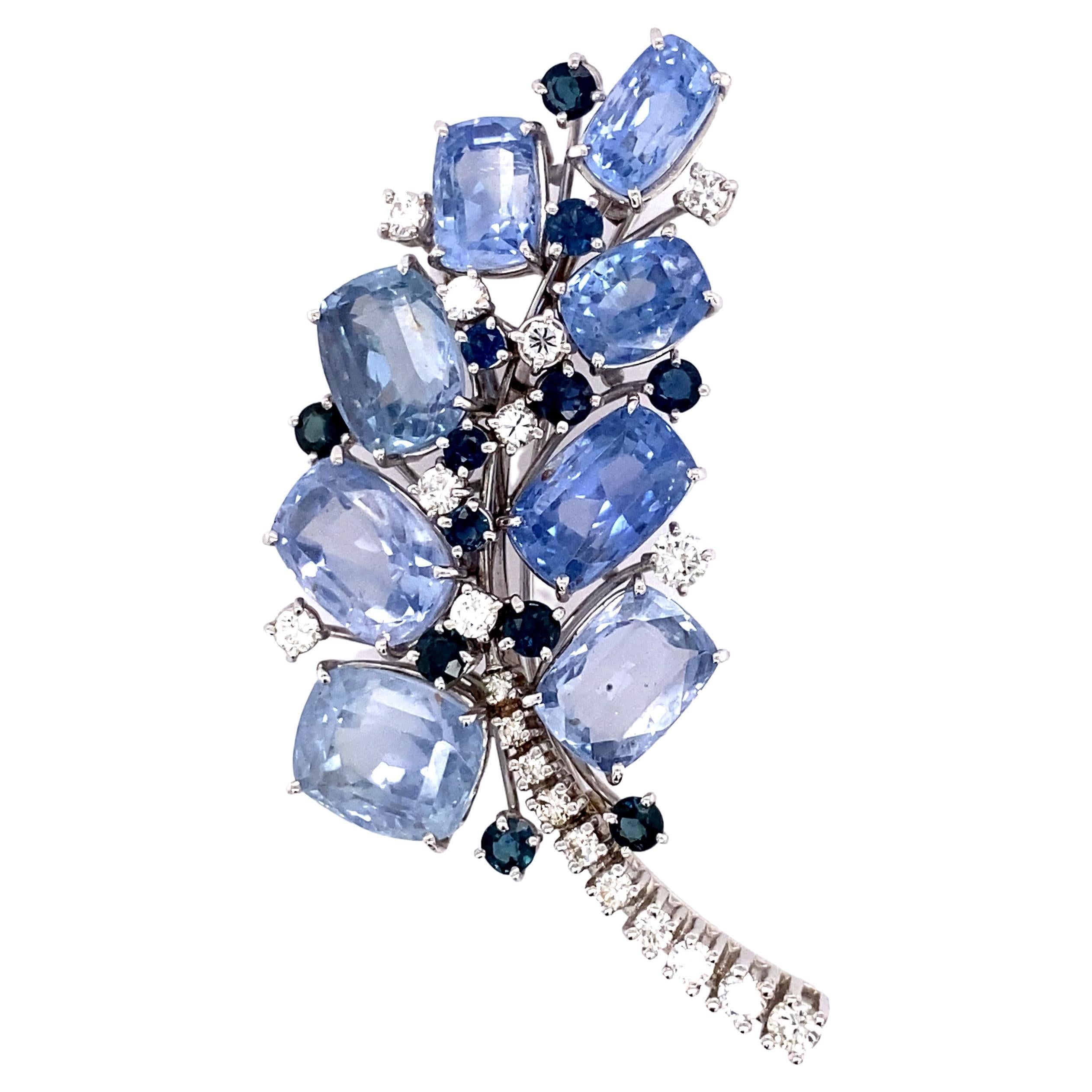 PAUL FLATO A Diamond and Platinum 'Starfish' Brooch For Sale at 1stDibs