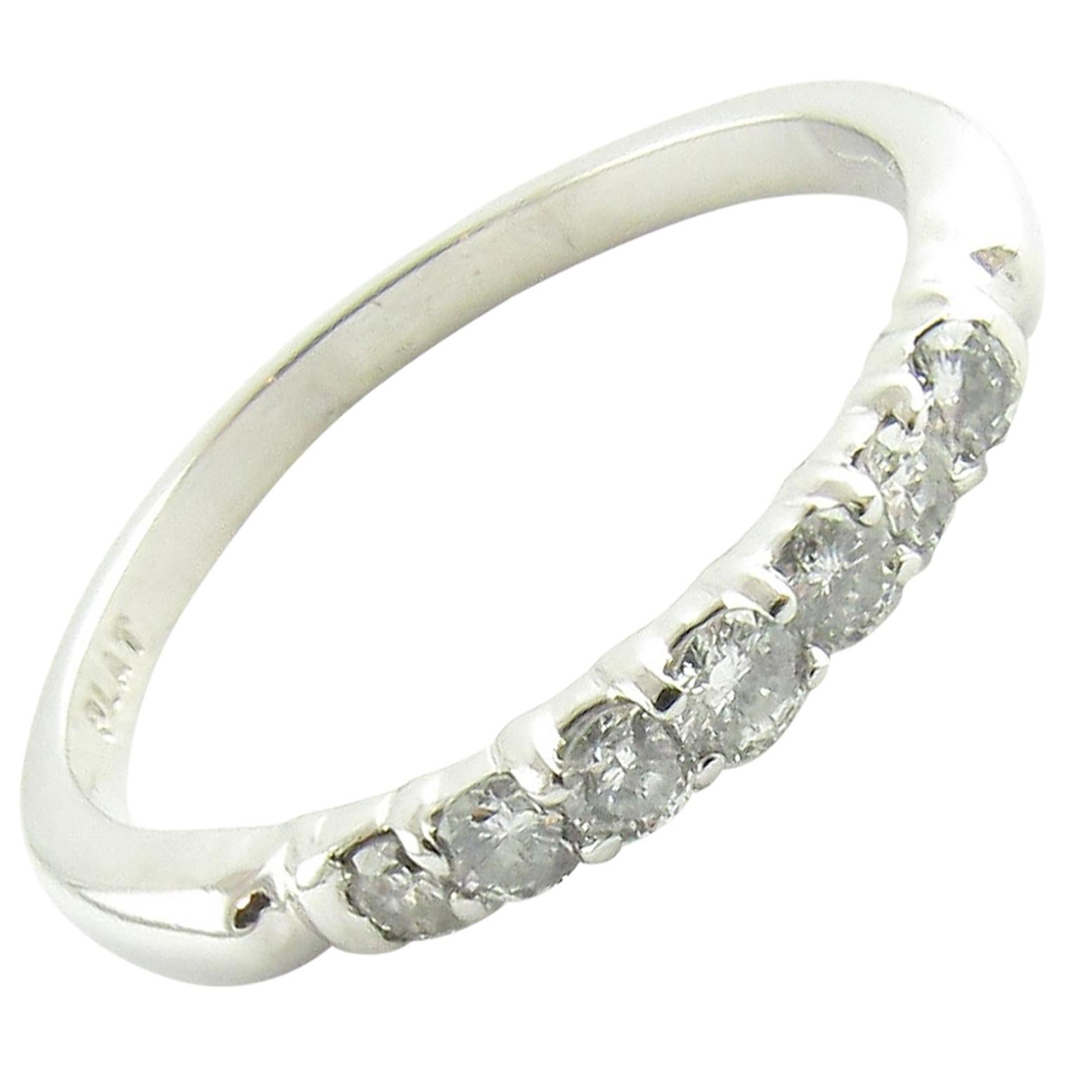 Platinum Diamond Wedding Set For Sale at 1stdibs