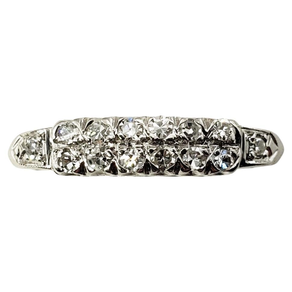Circlet Diamond Gold Ring and Wedding Band at 1stDibs