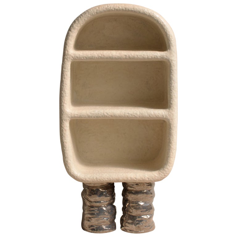 Platinum Cabinet Contemporary Cabinet in Ceramic For Sale at 1stDibs