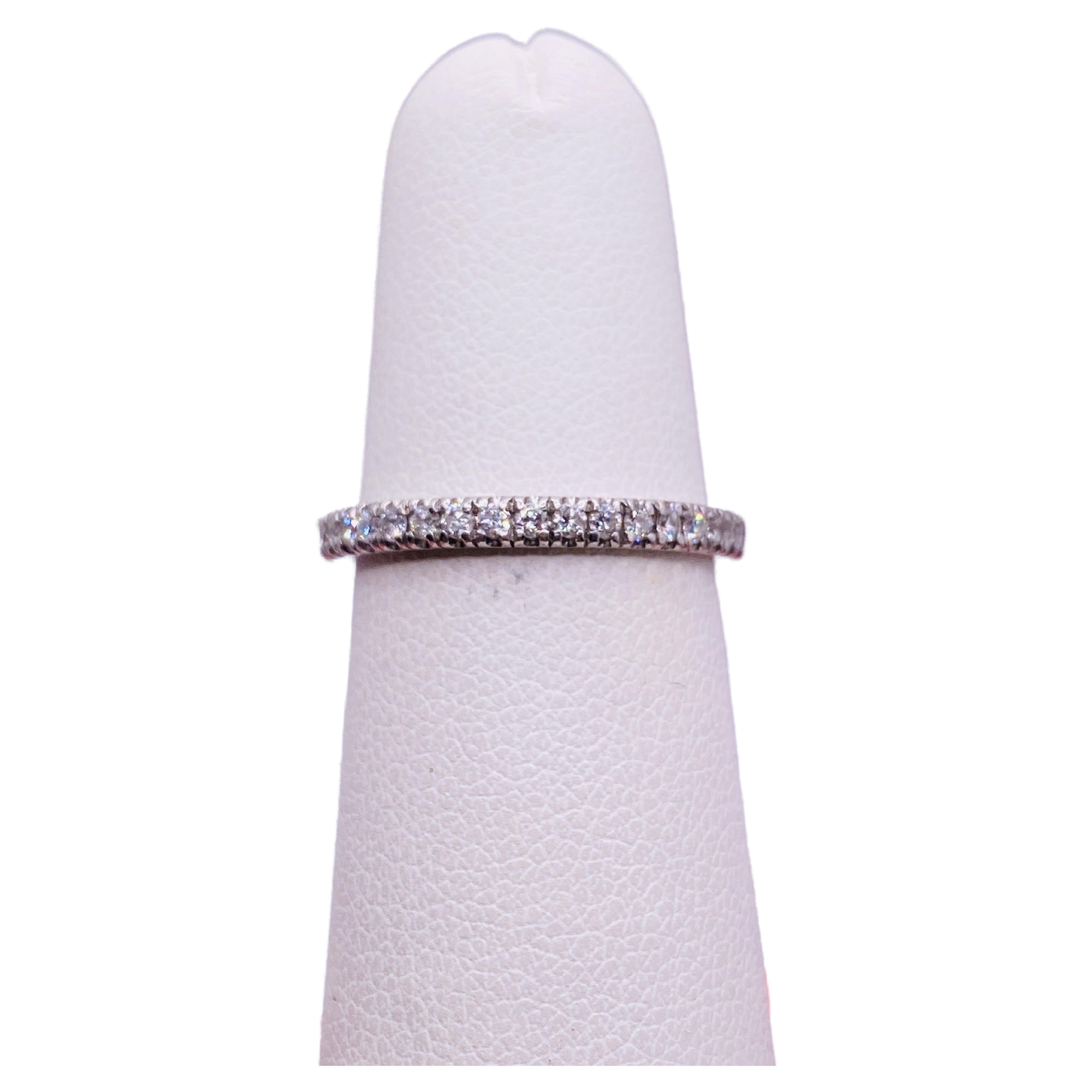 Oval Shaped Diamond Eternity Band at 1stDibs